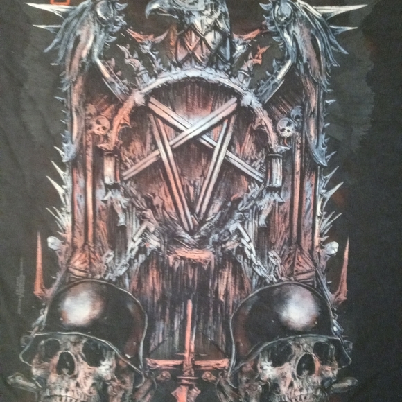 Slayer | Shirts | Slayer Satanic Eagle Tshirt Small A Must Have | Poshmark